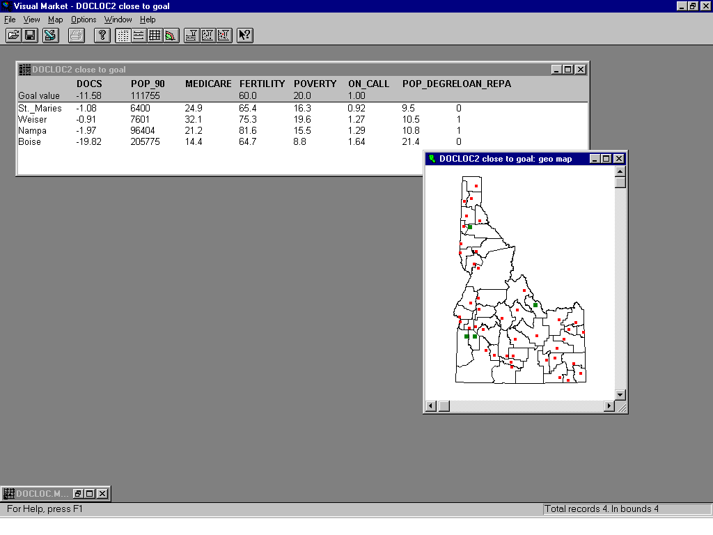 INTERNET APPLICATIONS OF INTERACTIVE DECISION MAPS